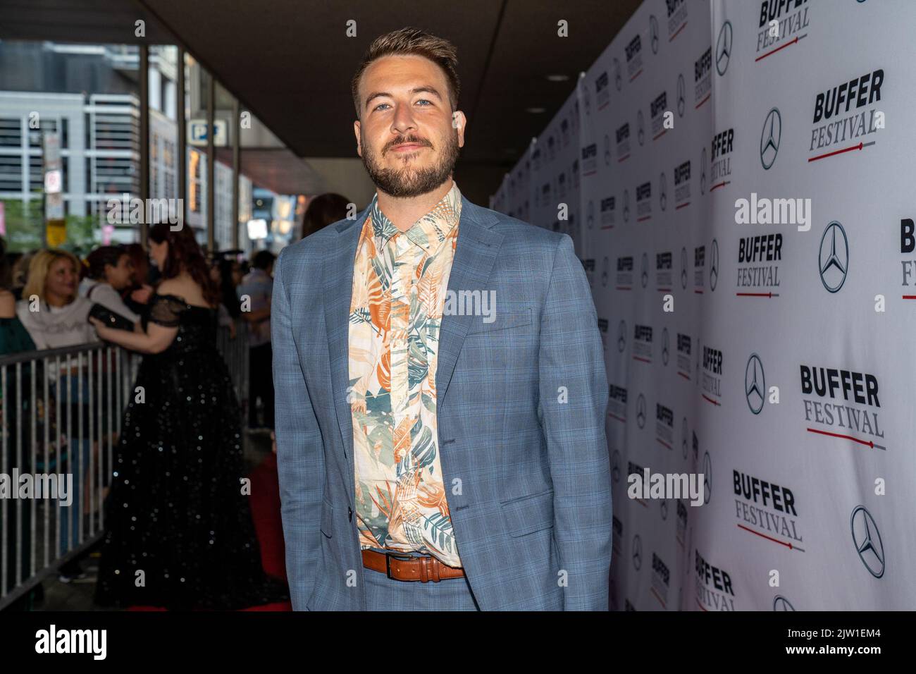 Ryan George at 2022 Buffer Festival red carpet Stock Photo - Alamy