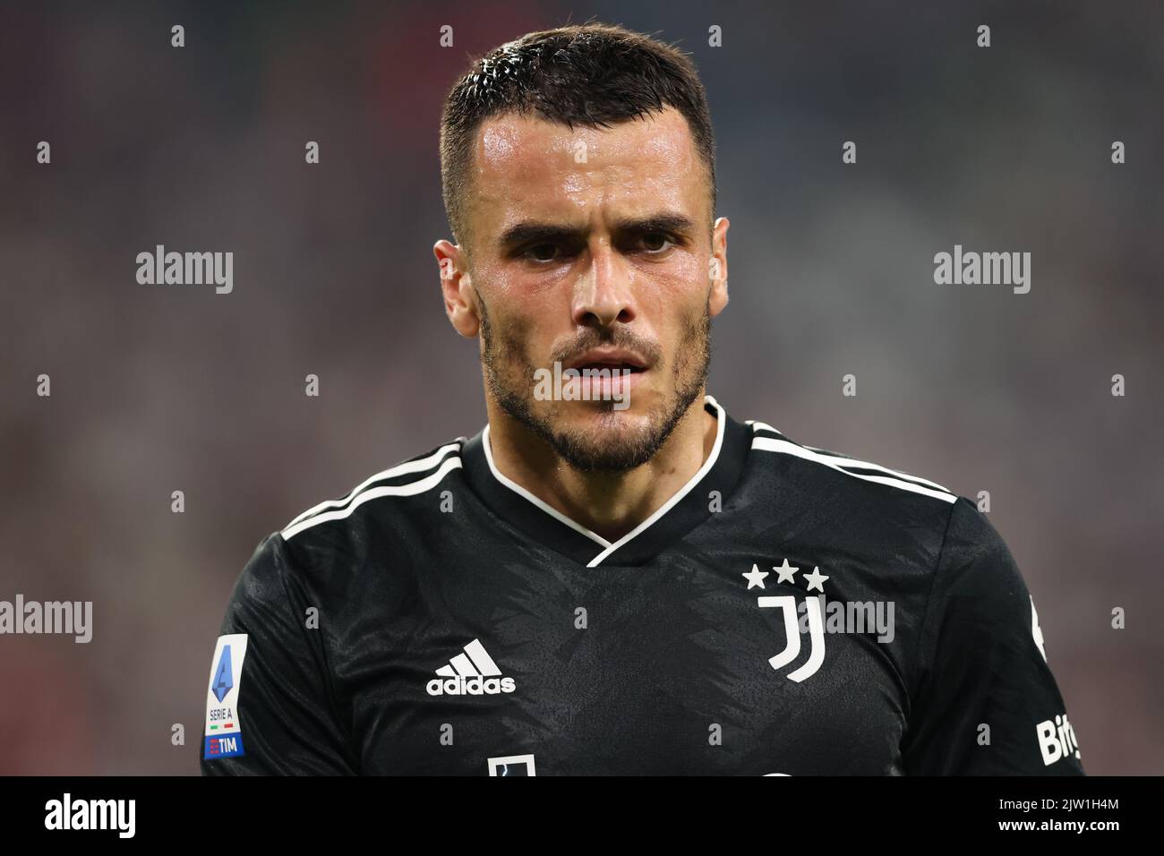 Turin, Italy, 31st August 2022. Filip Kostic of Juventus during the ... Turin, Italy, 31st August 2022. Filip Kostic of Juventus during the ...