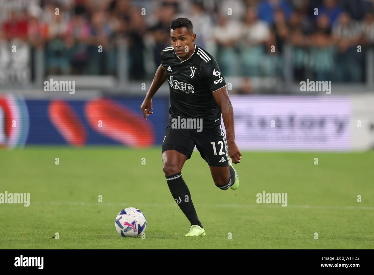 Turin, Italy, 31st August 2022. Alex Sandro of Juventus during the ... Turin, Italy, 31st August 2022. Alex Sandro of Juventus during the ...