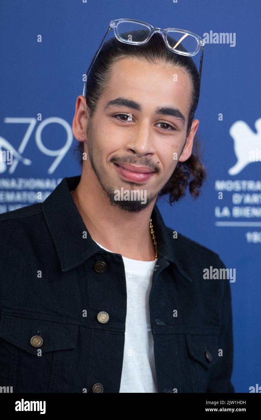 Venice, Italy. 02nd Sep, 2022. Sami Slimane attending the Athena ...