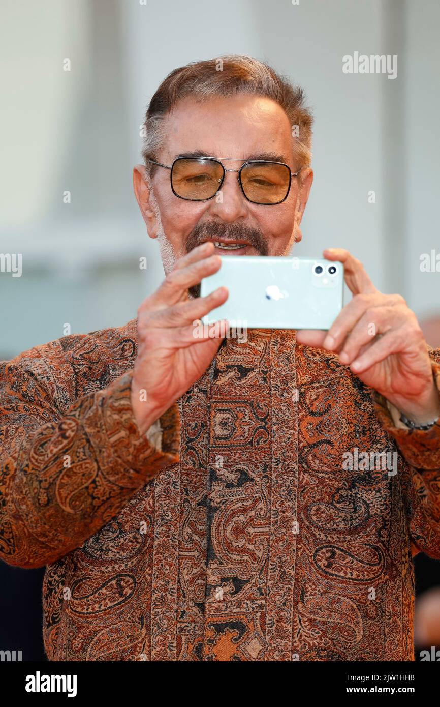 Kabir Bedi attends the premiere of 'Bones and All' during the 79th ...