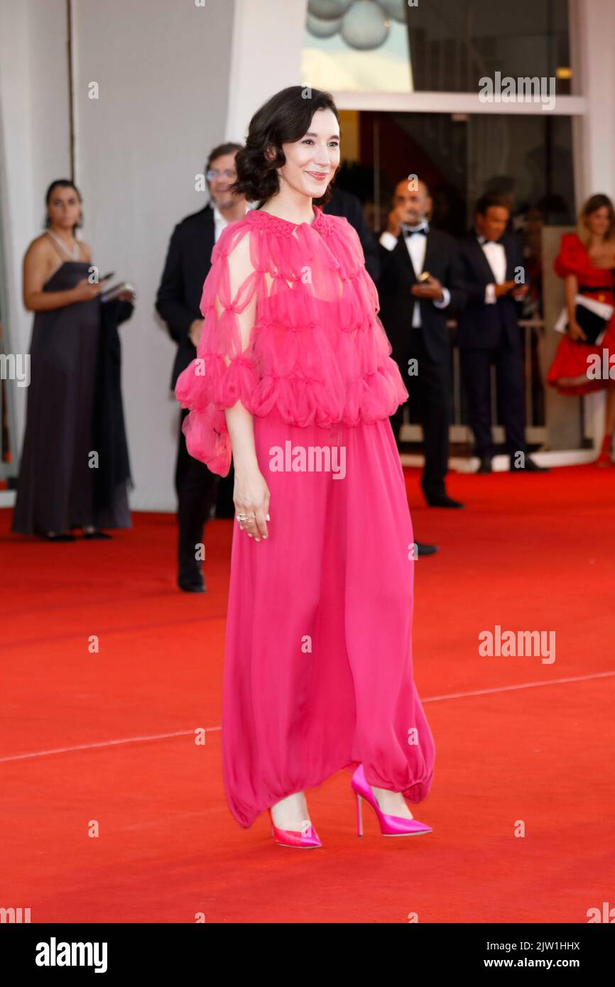 Sibel Kekilli attends the premiere of 'Bones and All' during the 79th ...