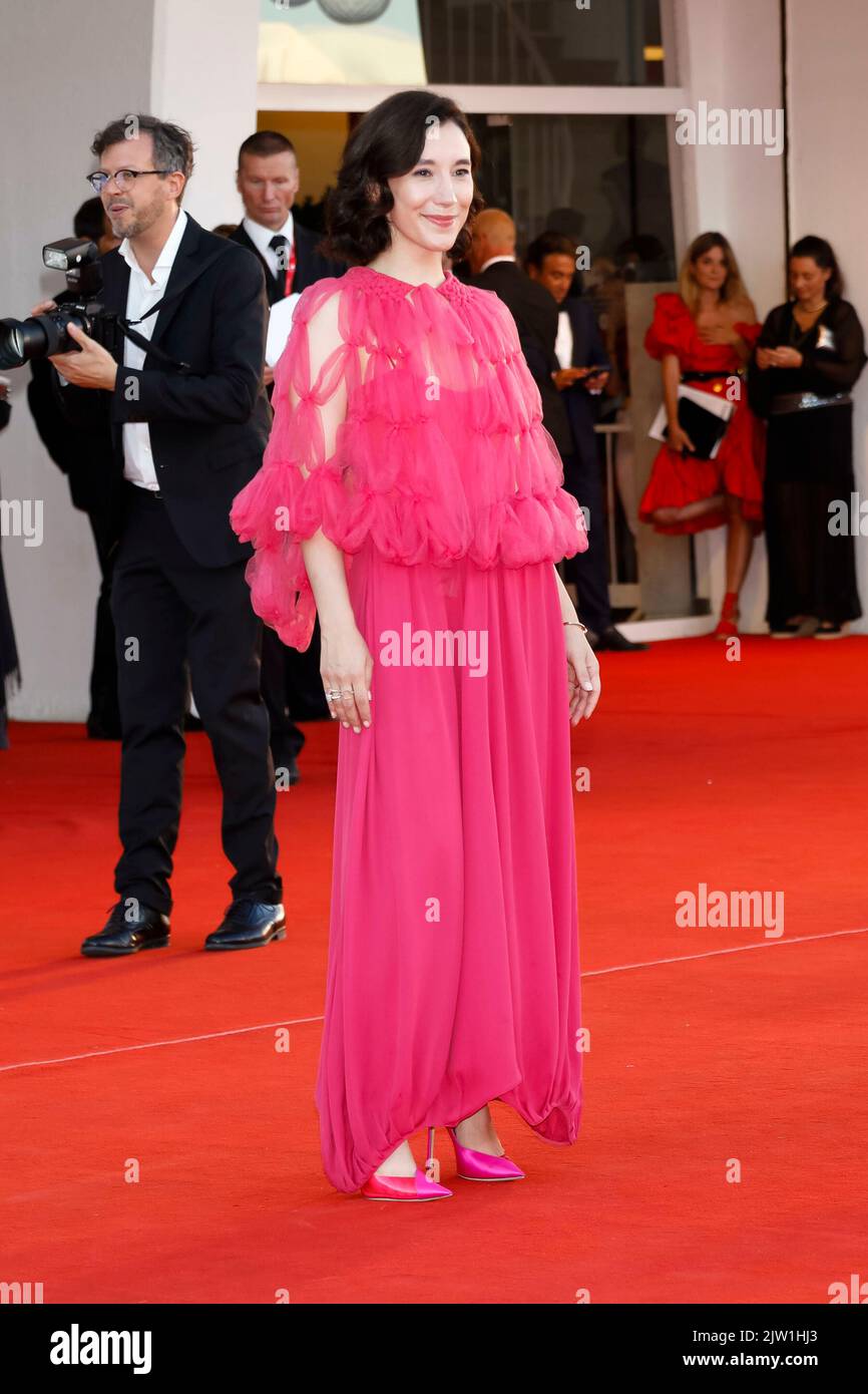 Sibel Kekilli attends the premiere of 'Bones and All' during the 79th ...
