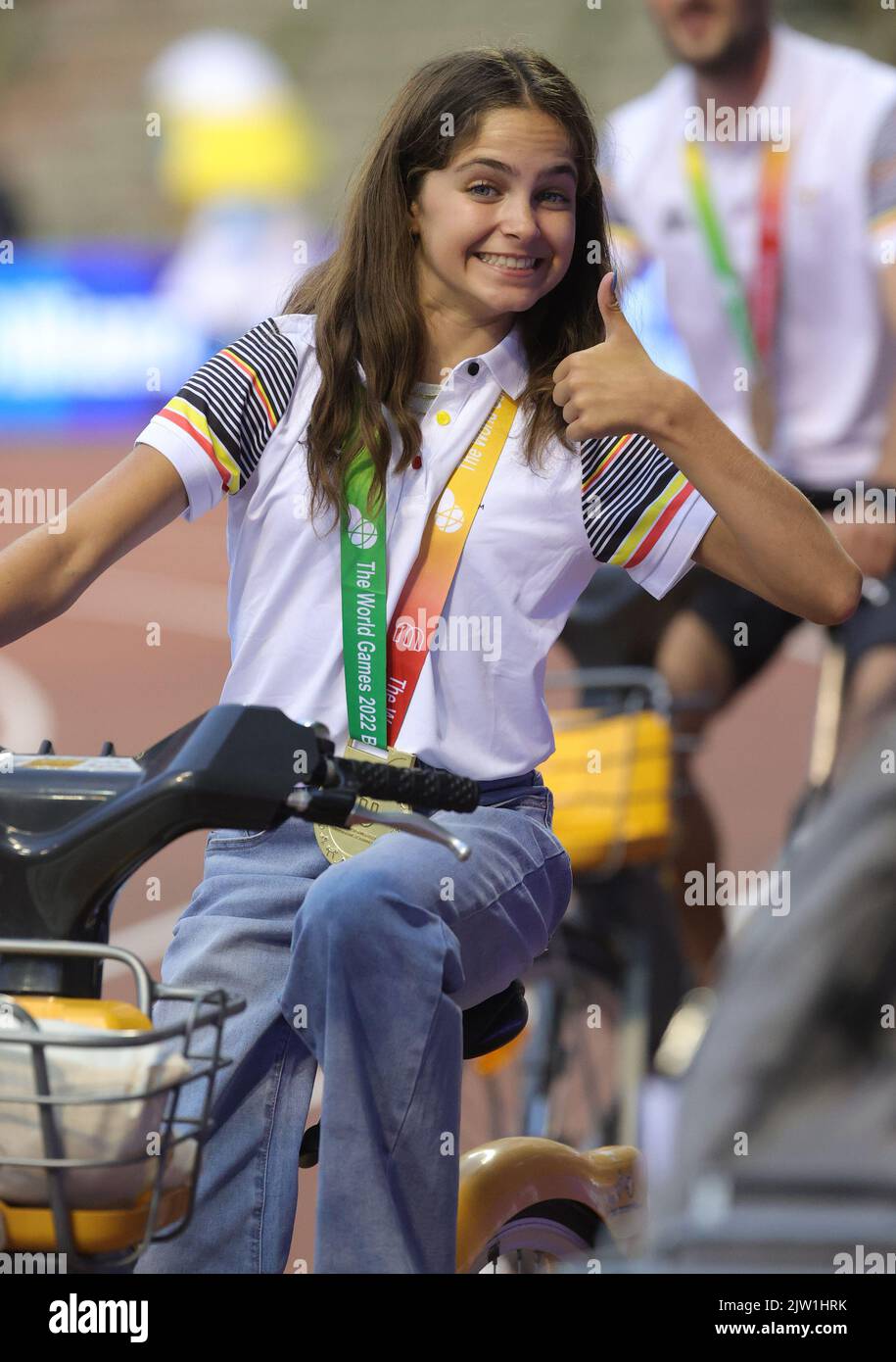 Brussels, Belgium. 02nd Sep, 2022. Belgian medalists of the 2022 World ...
