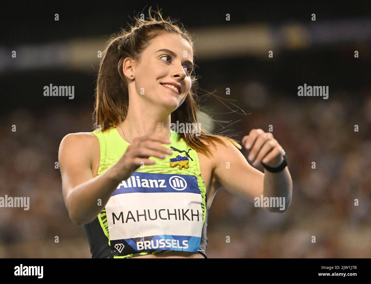 Brussels, Belgium. 02nd Sep, 2022. Ukrainian Yaroslava Mahuchikh ...