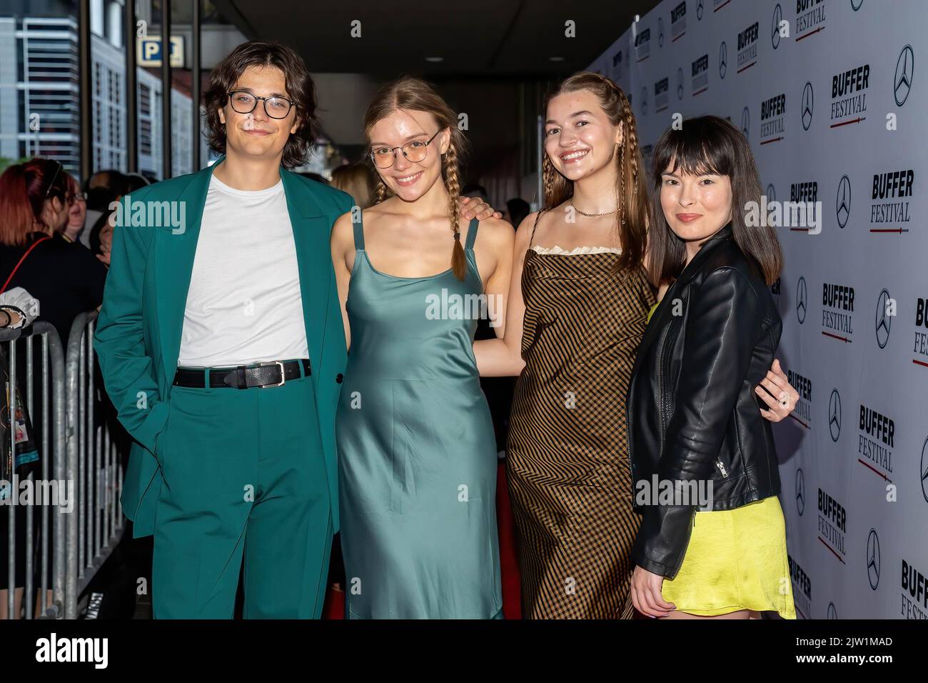 Daniel Karan, Emma Macklin, Sheridan Irwin and Kristen Walsh at the ...