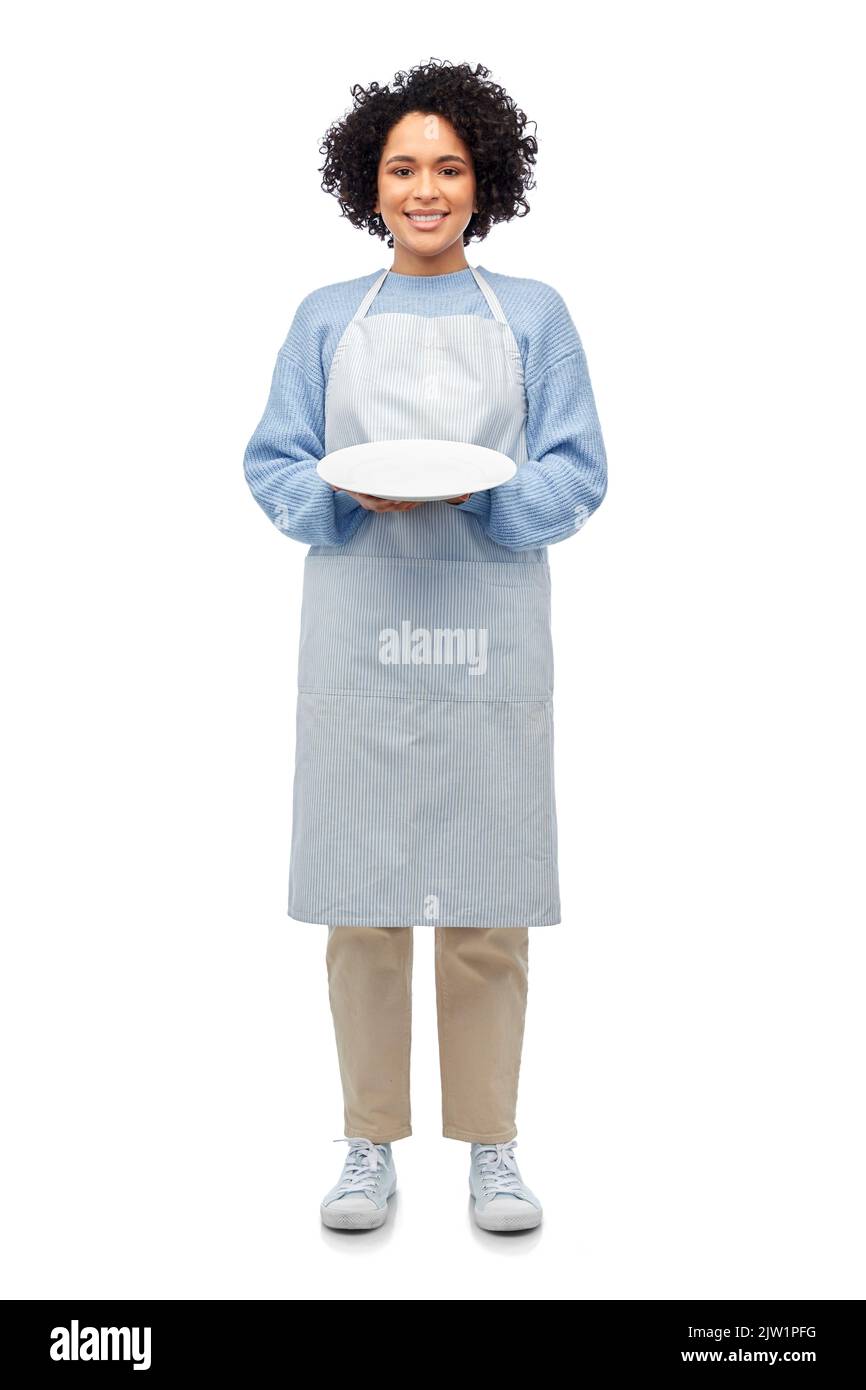 Woman empty plate full hi-res stock photography and images - Alamy