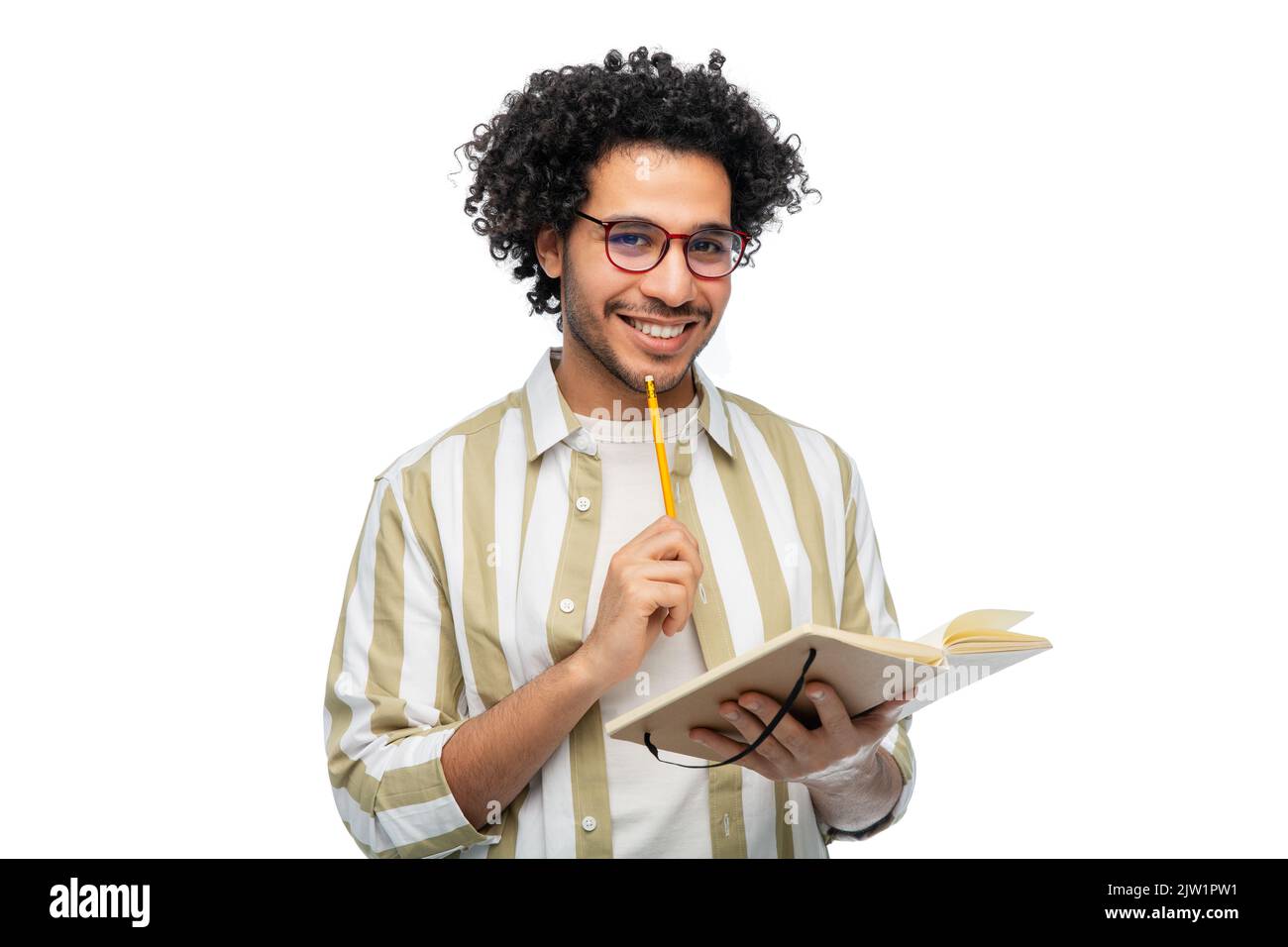 Thinking taking notes school hi-res stock photography and images - Alamy
