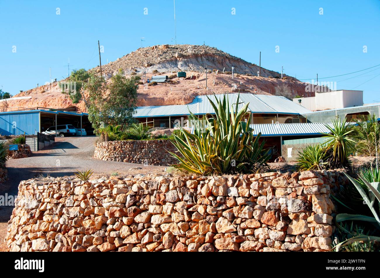 Town of Coober Pedy - Australia Stock Photo - Alamy