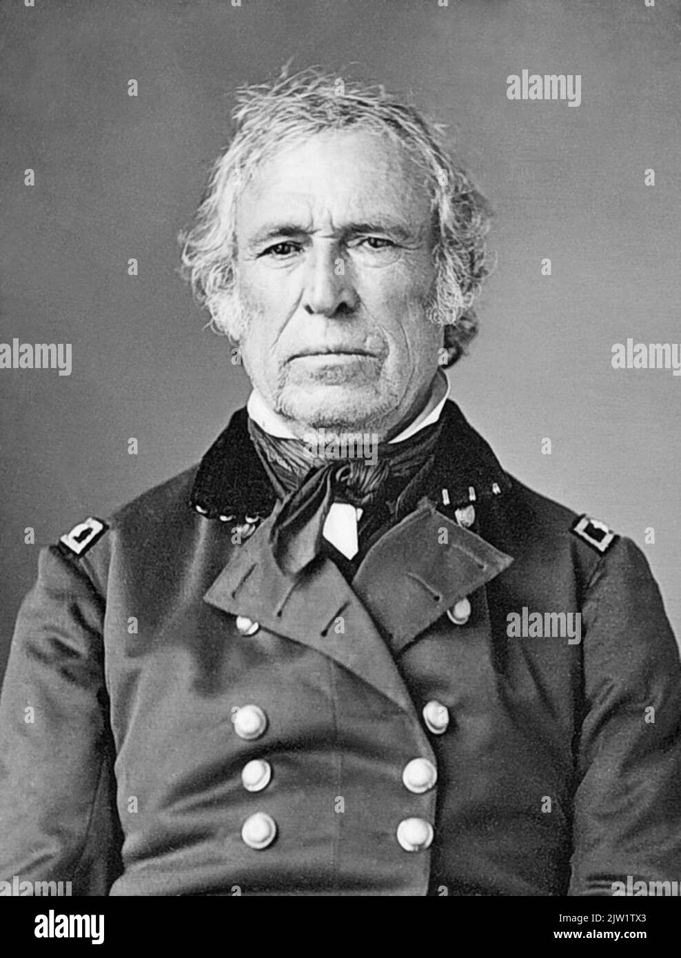 Half-Plate Daguerreotype of Zachary Taylor. Taylor was the twelfth ...