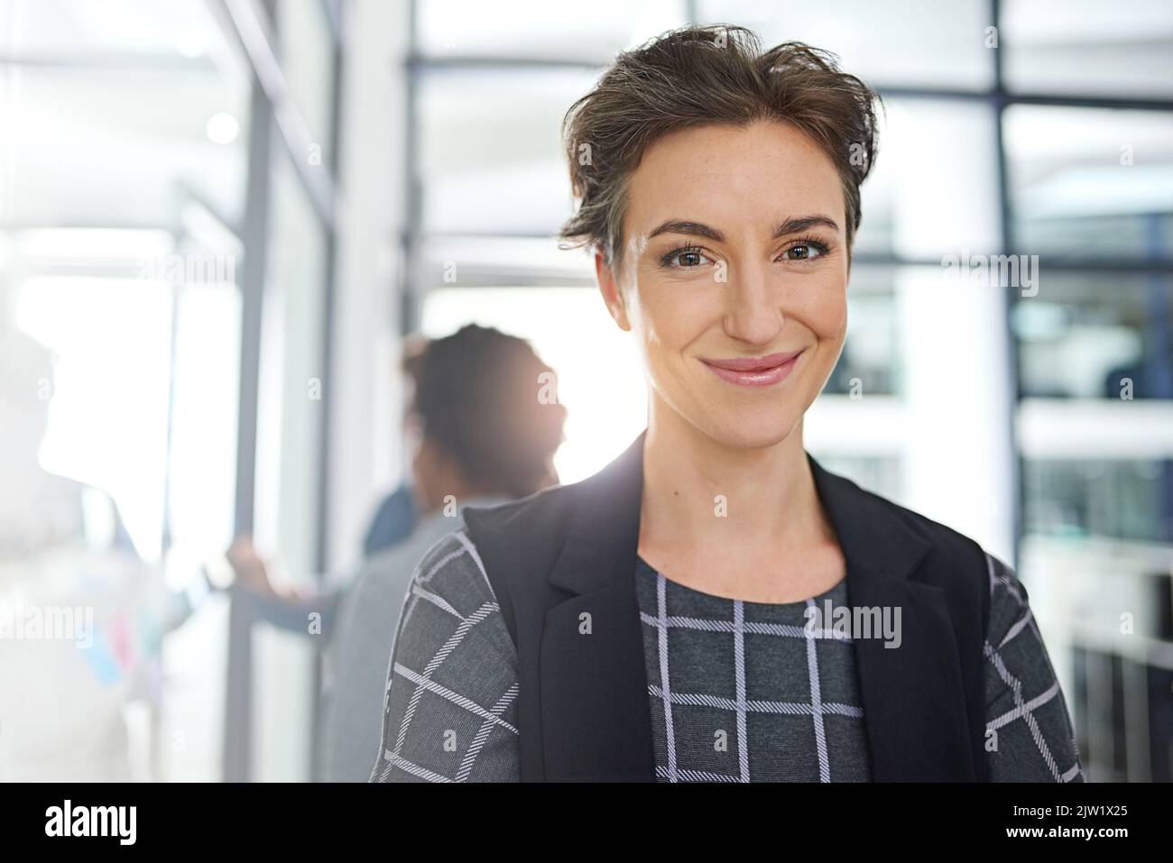 Dont dream about success - wake up and work for it. Portrait of a young ...