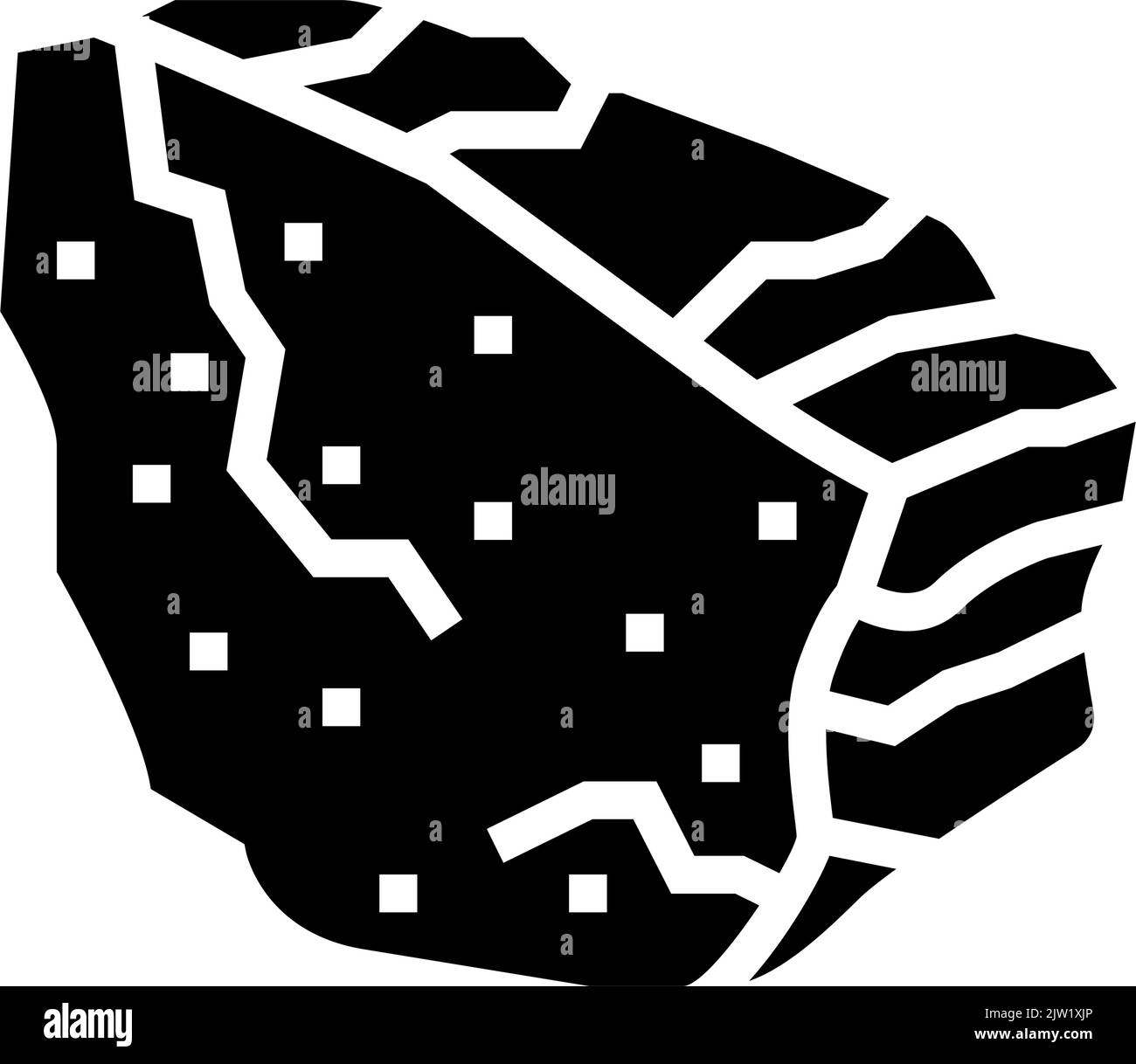 Basalt rock architecture Stock Vector Images - Alamy