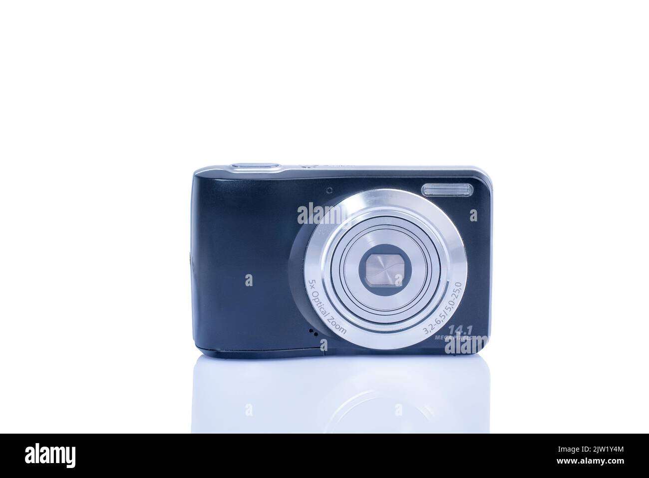 small camera isolated on white background Stock Photo - Alamy