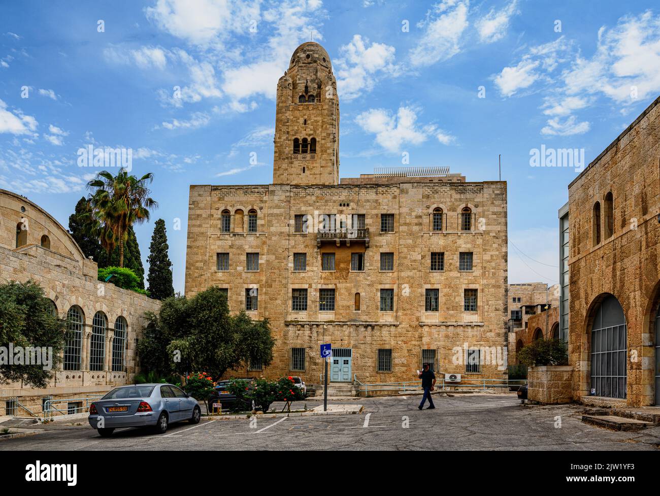 Holy Land of Israel. Jerusalem. The Seventh Day Adventist church Stock ...