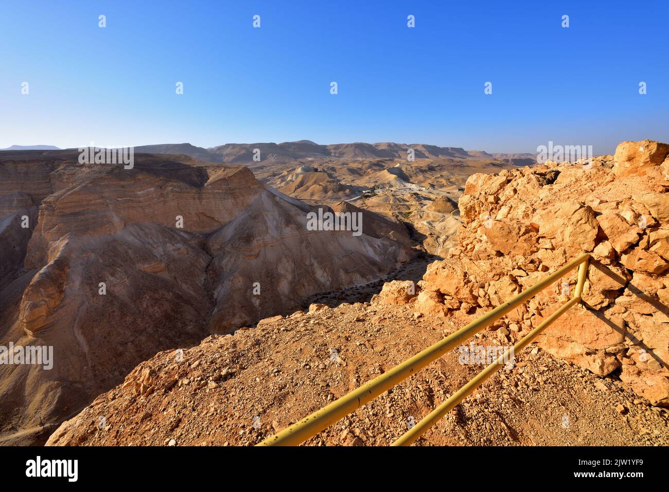 Holy Land of Israel. The Fortress Massada Stock Photo - Alamy