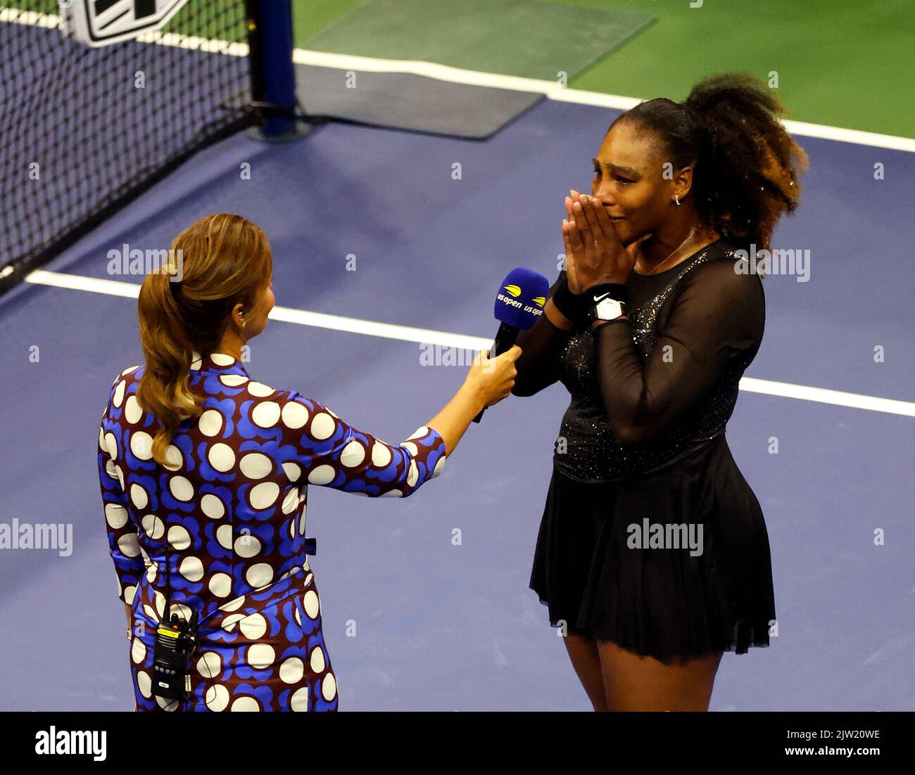 Serena williams tears hi-res stock photography and images - Alamy