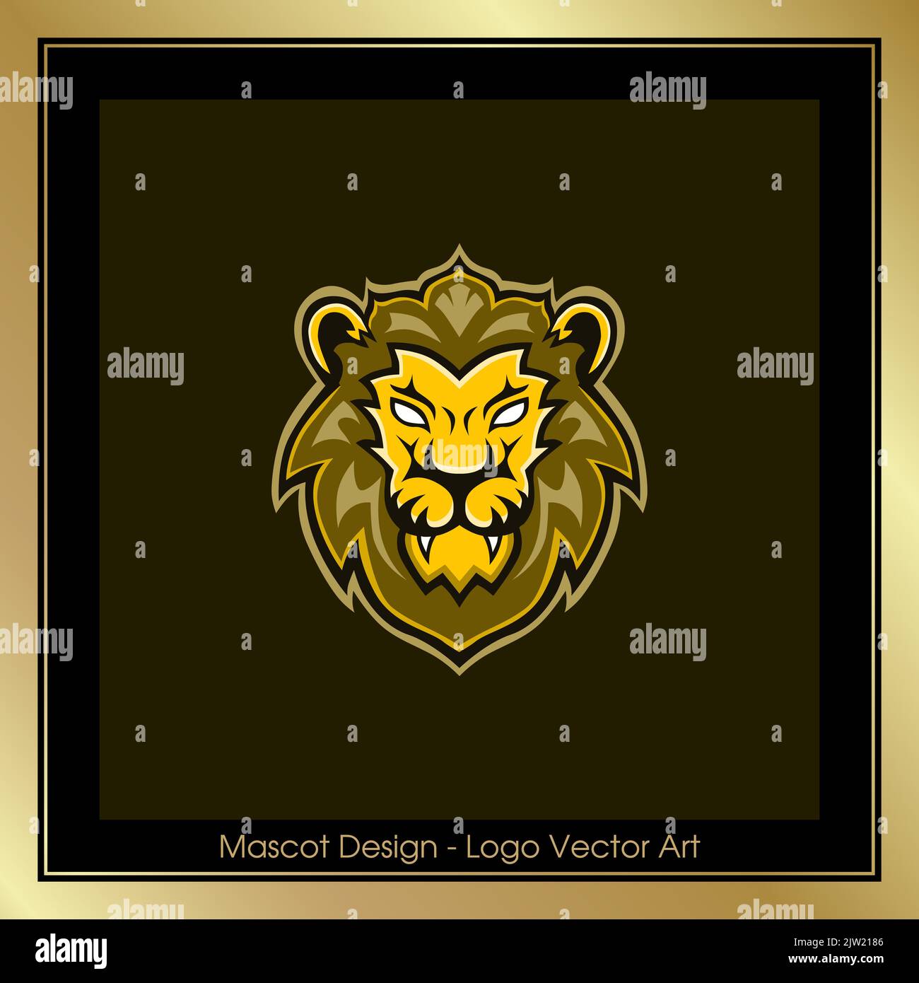 New mascot logo hi-res stock photography and images - Alamy