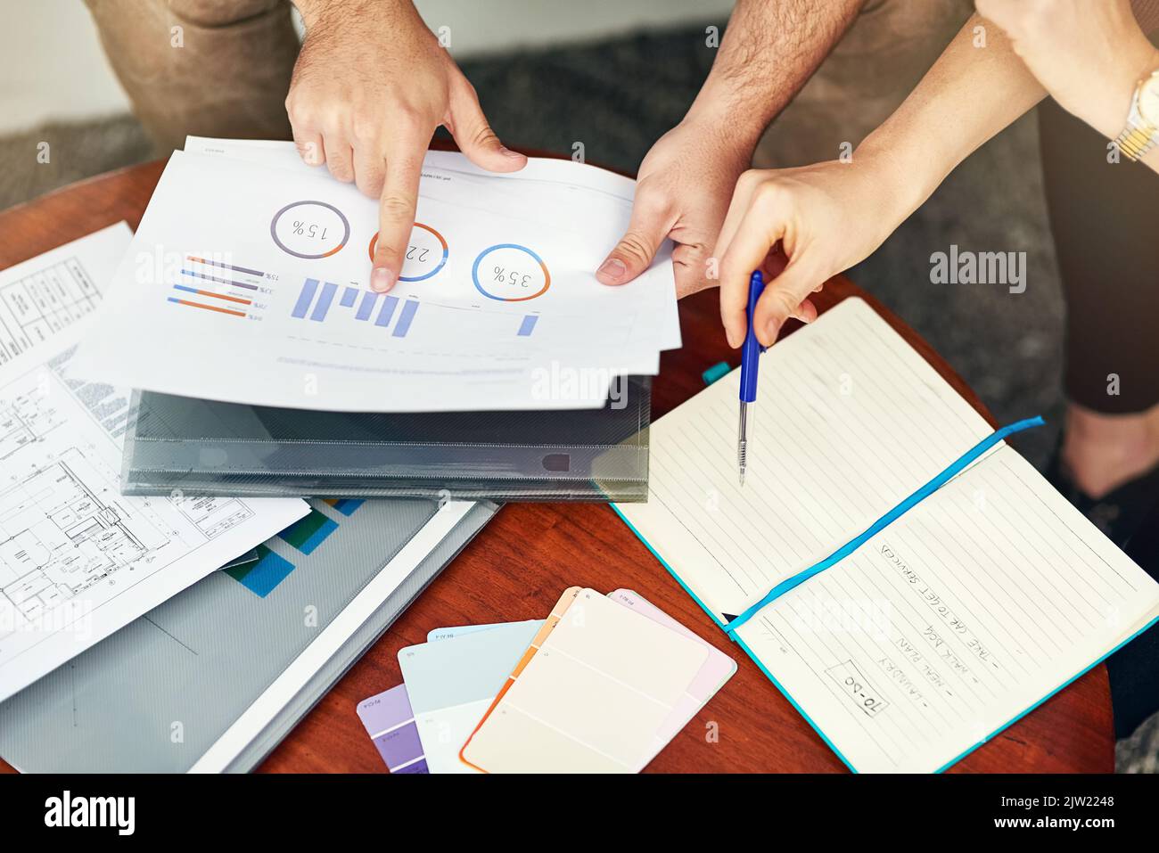 Its important to analyse every detail. High angle shot of people ...