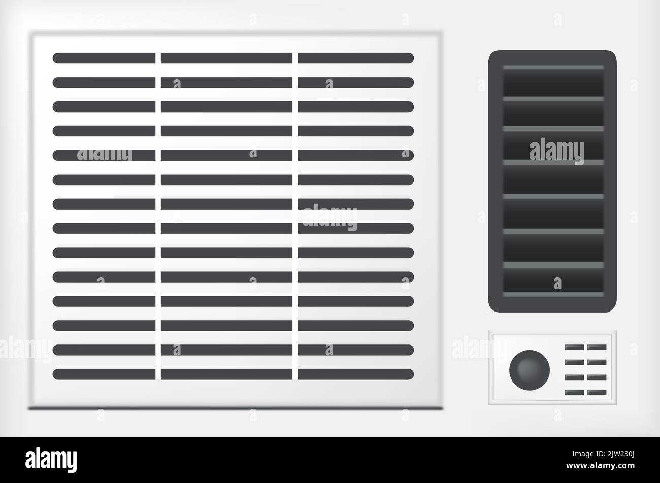 Heater control panel Stock Vector Images - Alamy