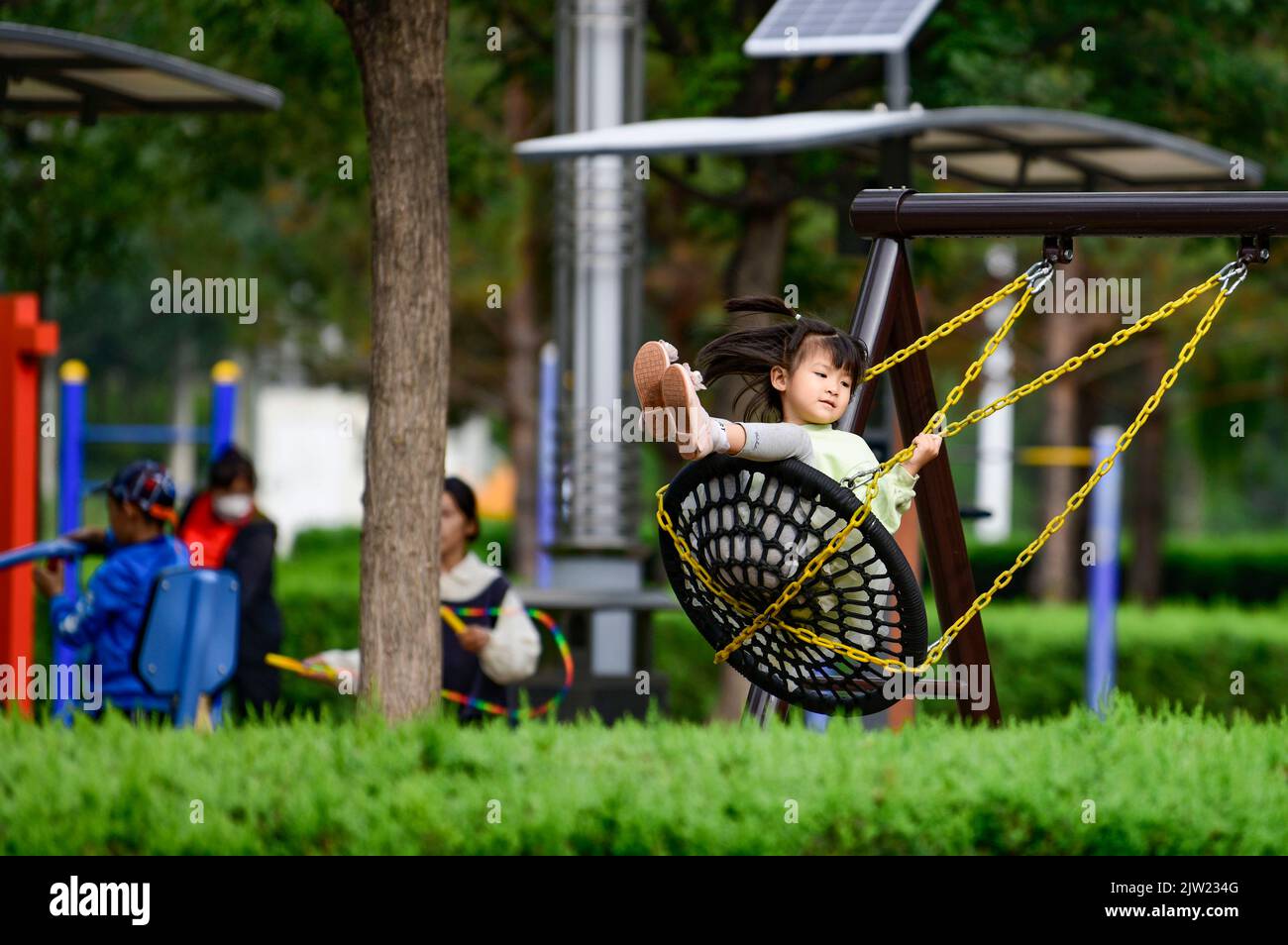 Chinese swings hi-res stock photography and images - Alamy