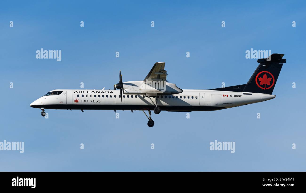 Richmond, British Columbia, Canada. 29th Aug, 2022. An Air Canada ...