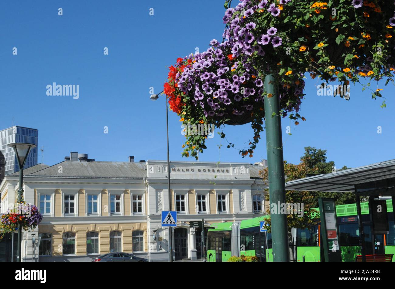 Malmo /Sweden/02 September 2022/Malmo borshus or Malo stock exchange ...
