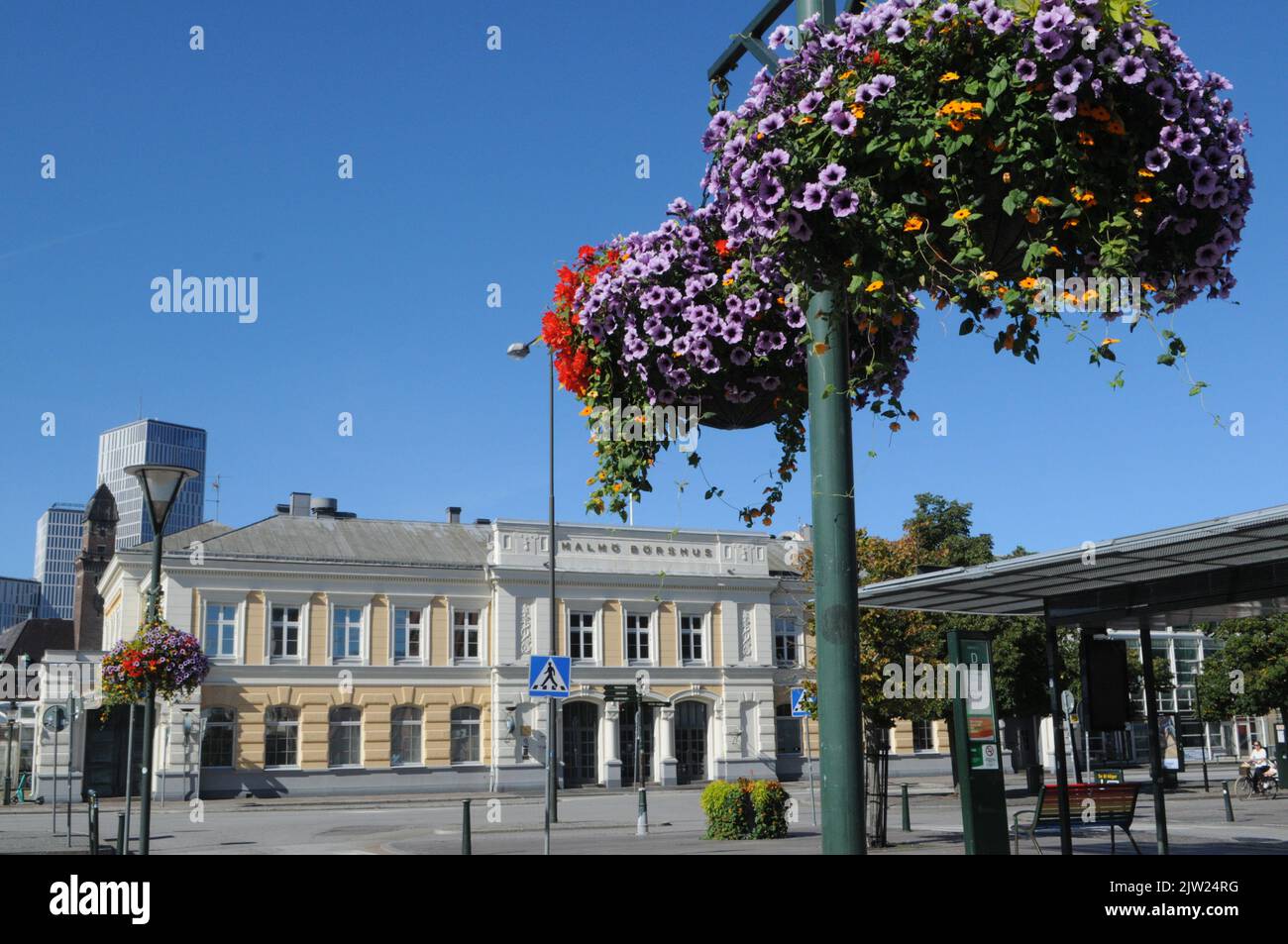 Malmo /Sweden/02 September 2022/Malmo borshus or Malo stock exchange ...