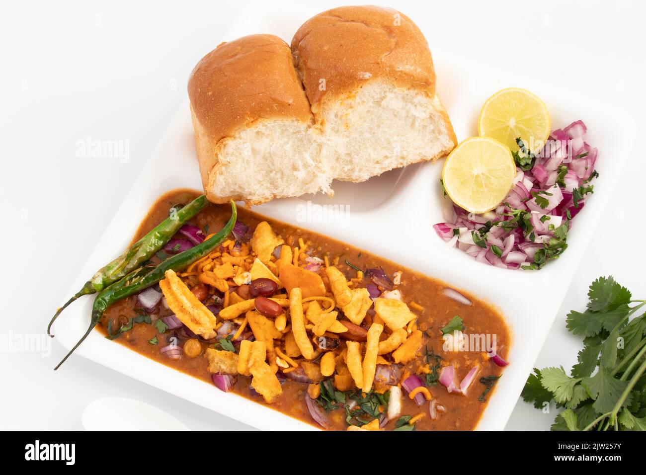 Kolhapuri Misal Pav