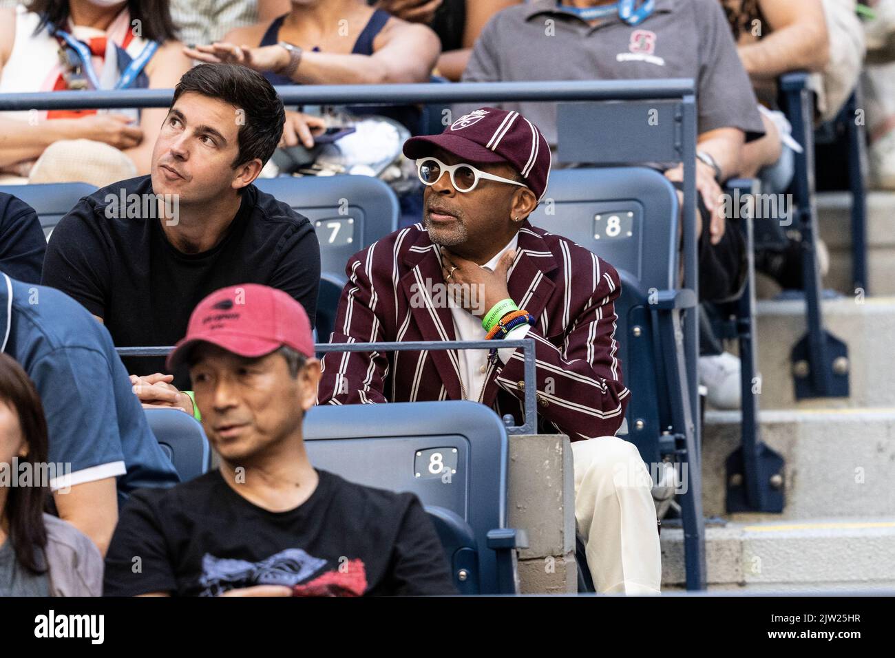 New York, NY - September 2, 2022: Spike Lee attends 3rd round US Open ...