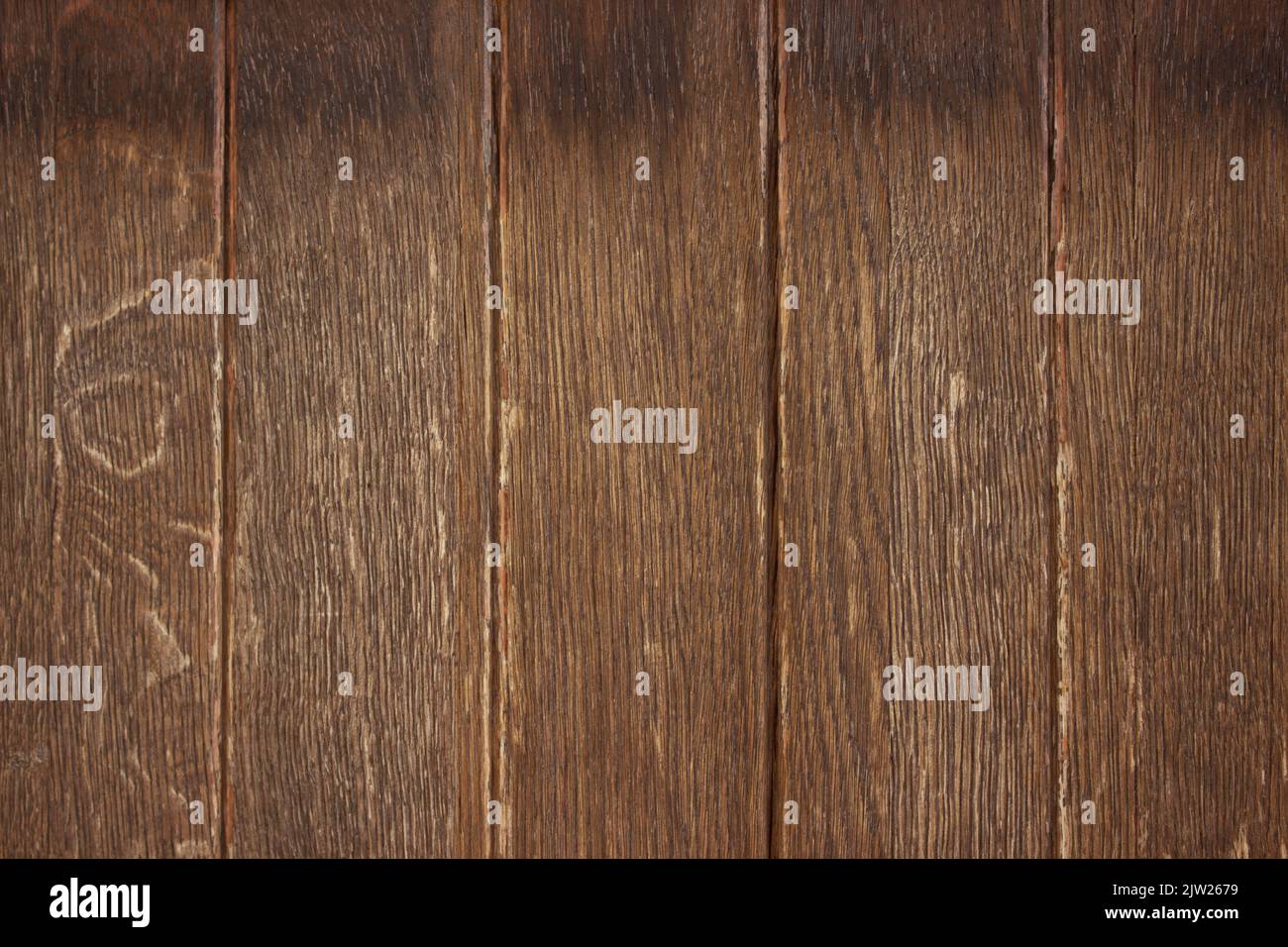 Old grunge dark textured wooden background,The surface of the old brown ...