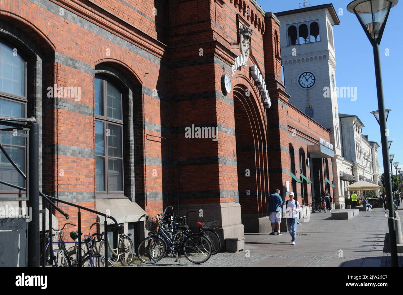 Malmo /Sweden/02 September 2022/Malmo main strain sttion enterial view ...