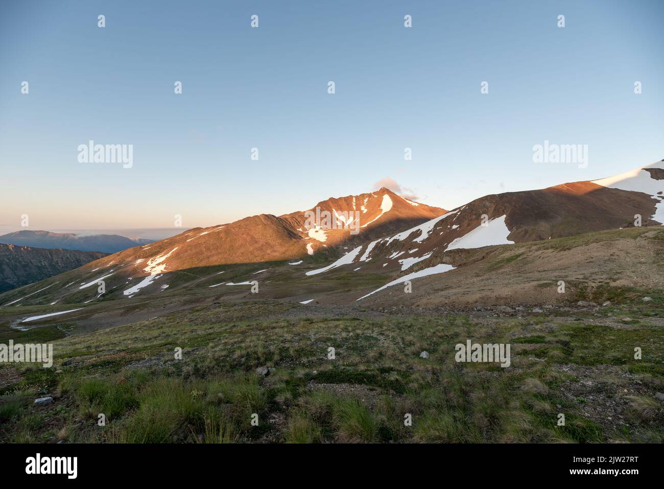 Stunning alpine lake views in northern Canada during summertime ...