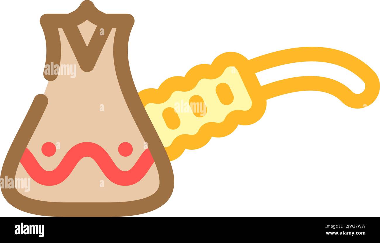 kitchen clay crockery color icon vector illustration Stock Vector Image ...