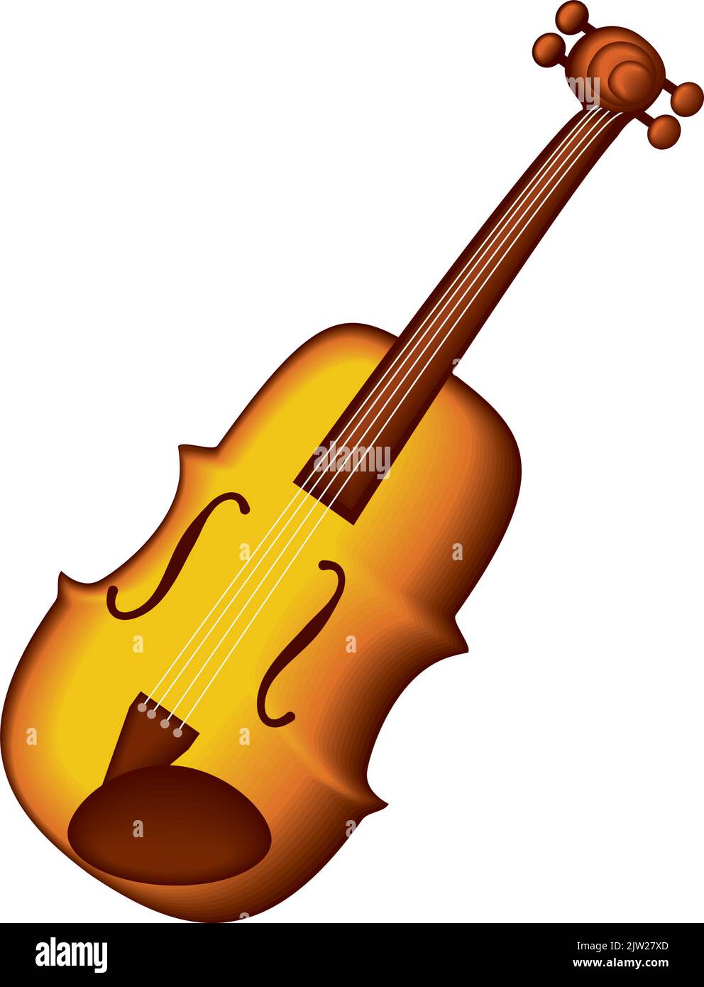 realistic violin instrument Stock Vector Image & Art - Alamy