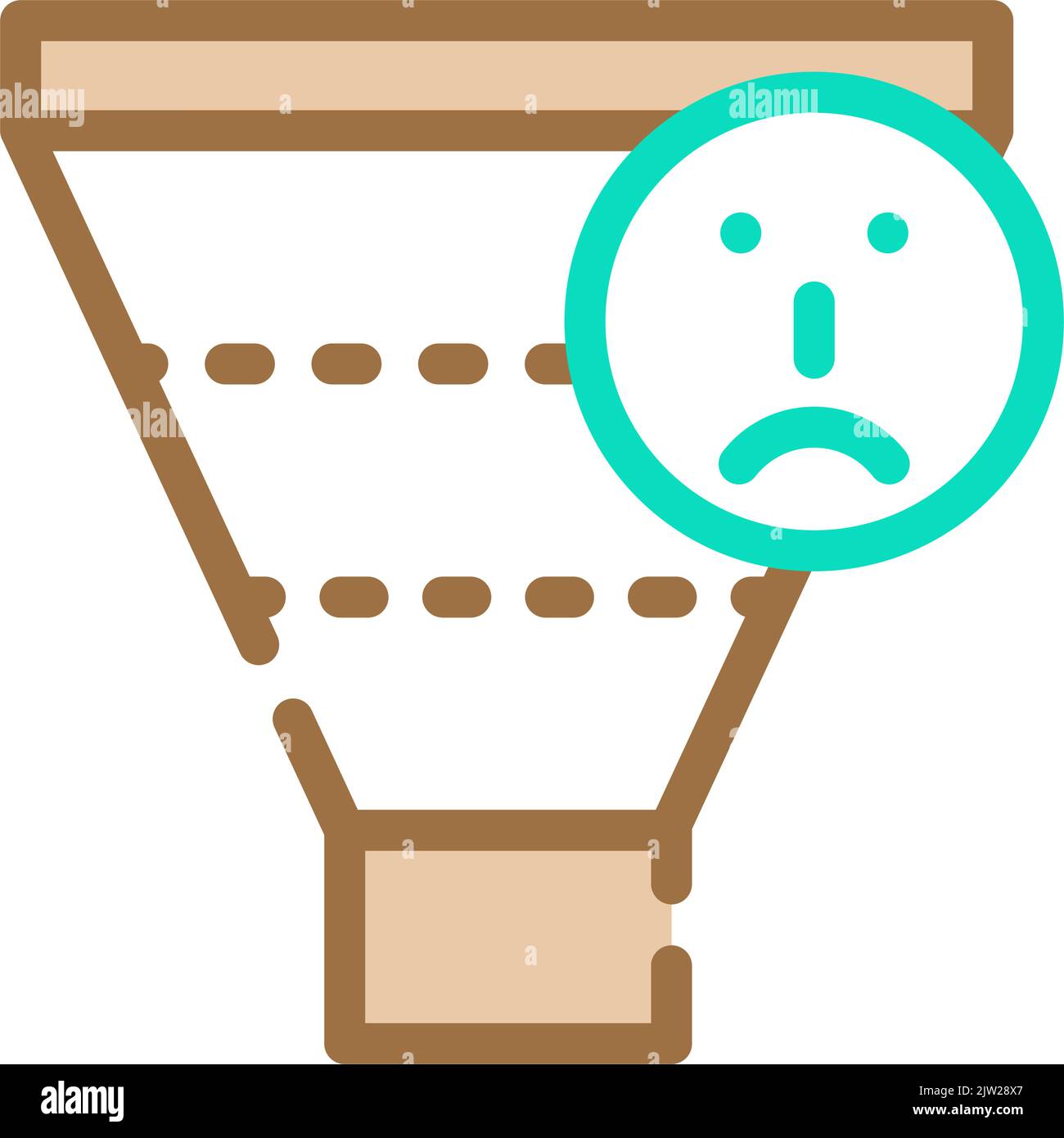 cold leads color icon vector illustration Stock Vector Image & Art - Alamy