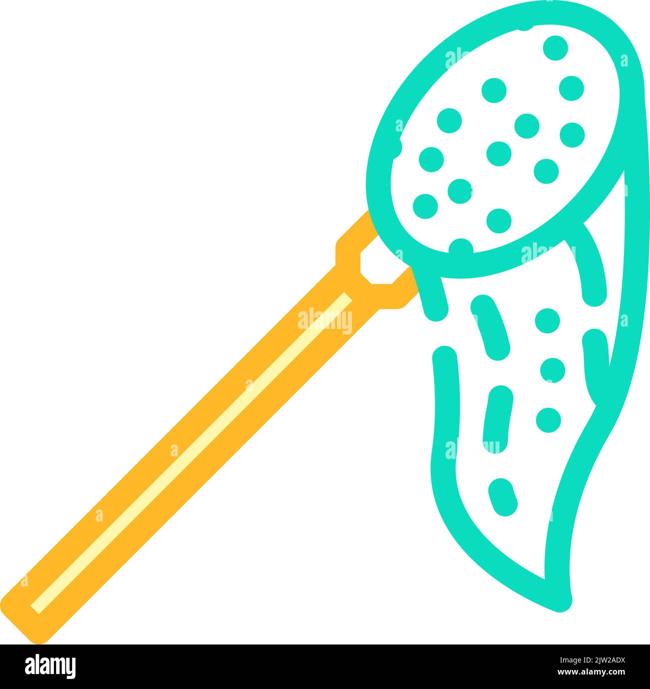 campaign follow up color icon vector illustration Stock Vector Image ...