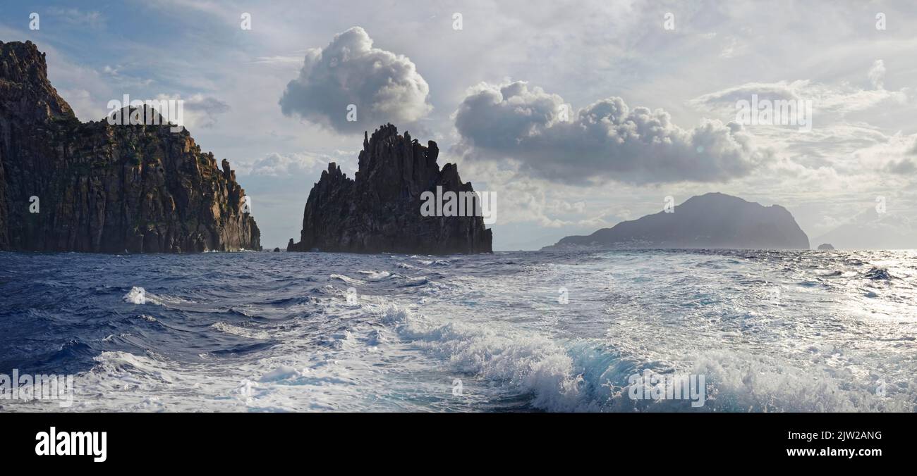 Isola di Basiluzzo and Panarea Island, Panarea, Aeolian Islands ...