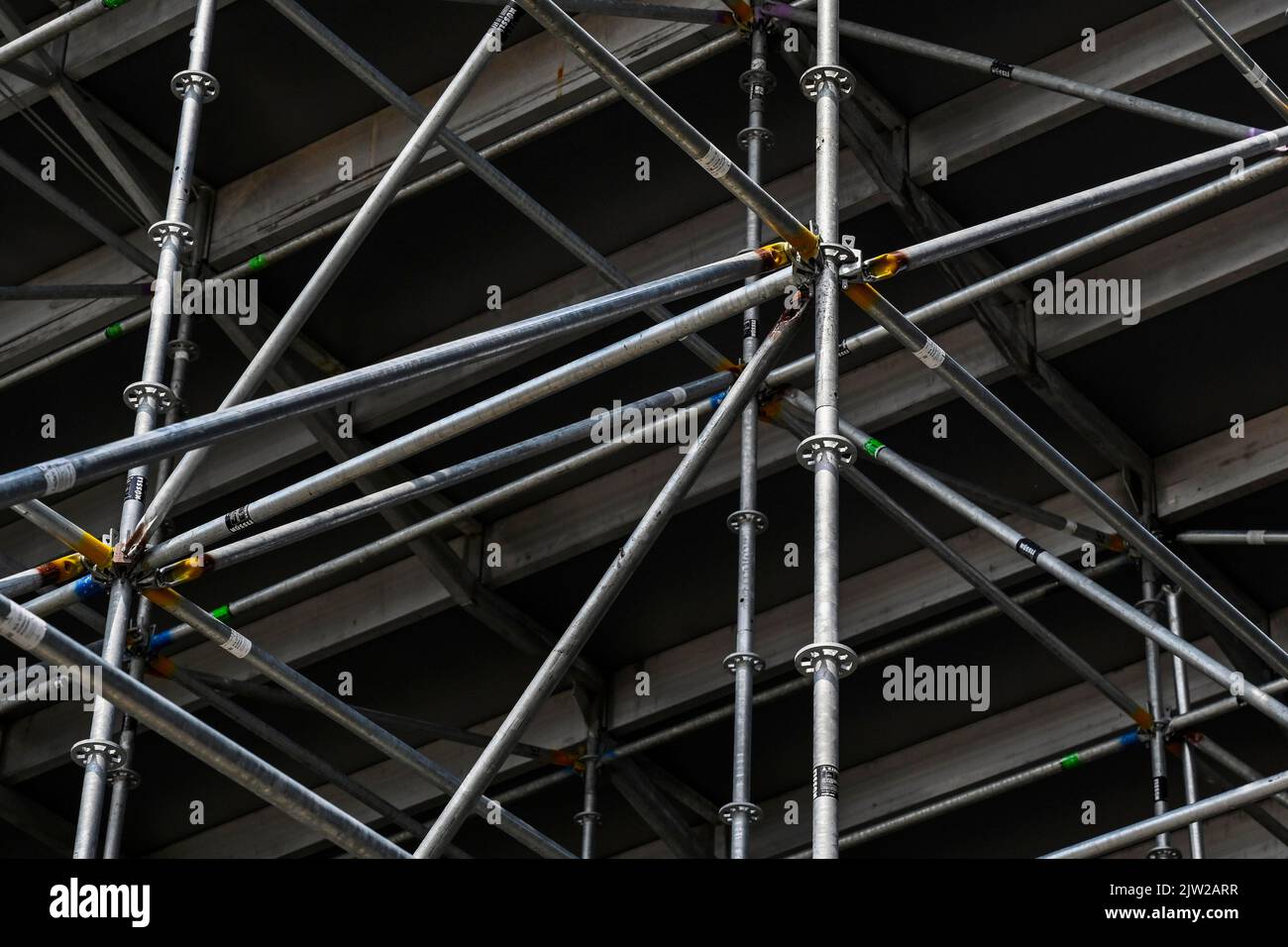 Grandstand scaffolding hi-res stock photography and images - Alamy