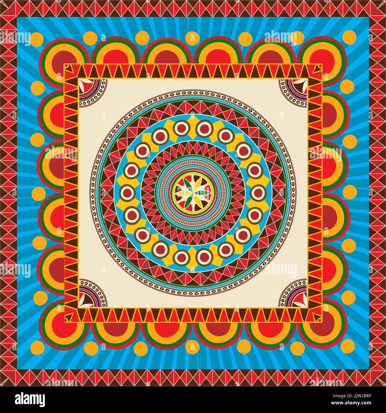 Najdi style vector hi-res stock photography and images - Alamy