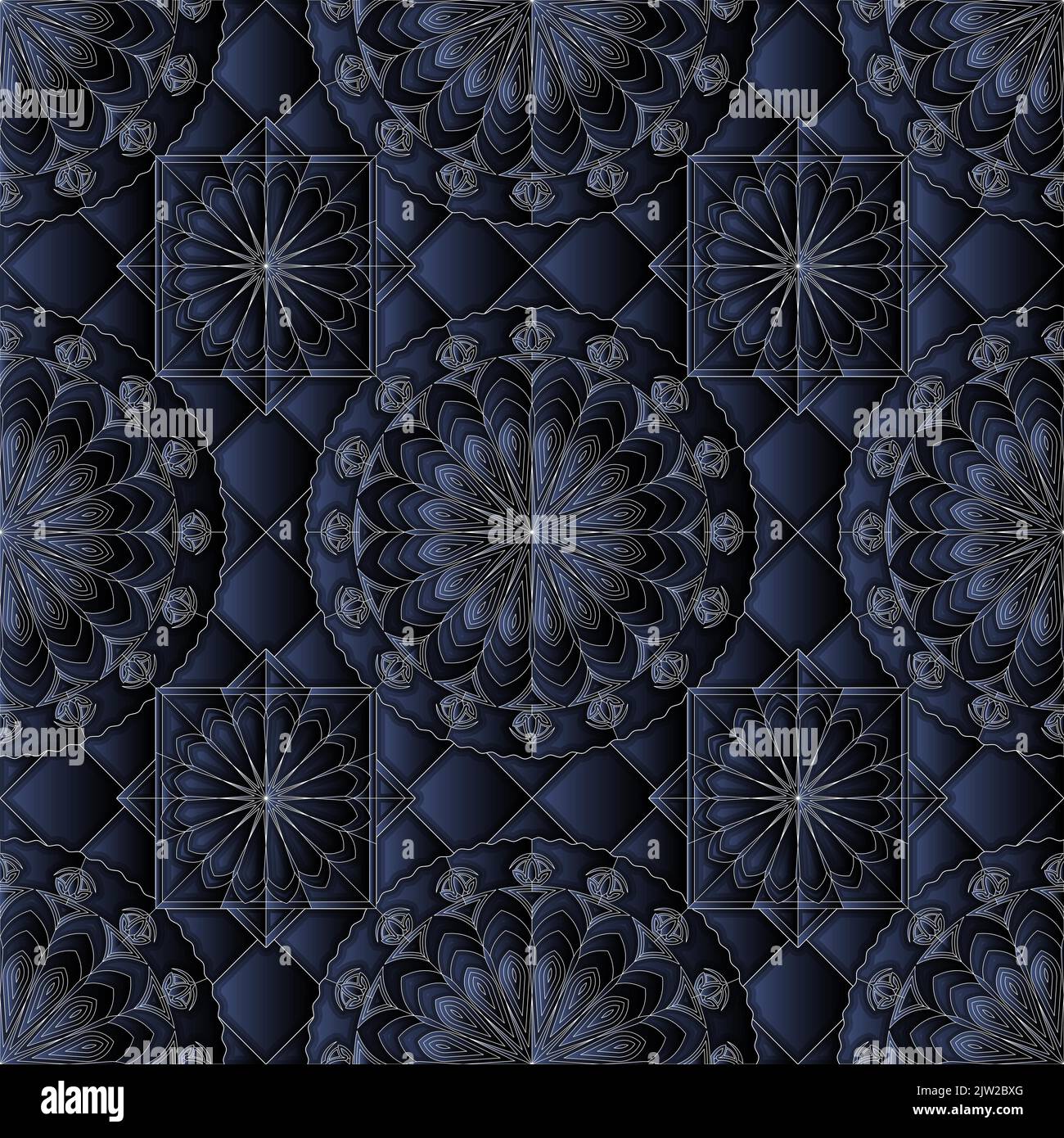 Geometric star pattern, vector background Stock Photo - Alamy