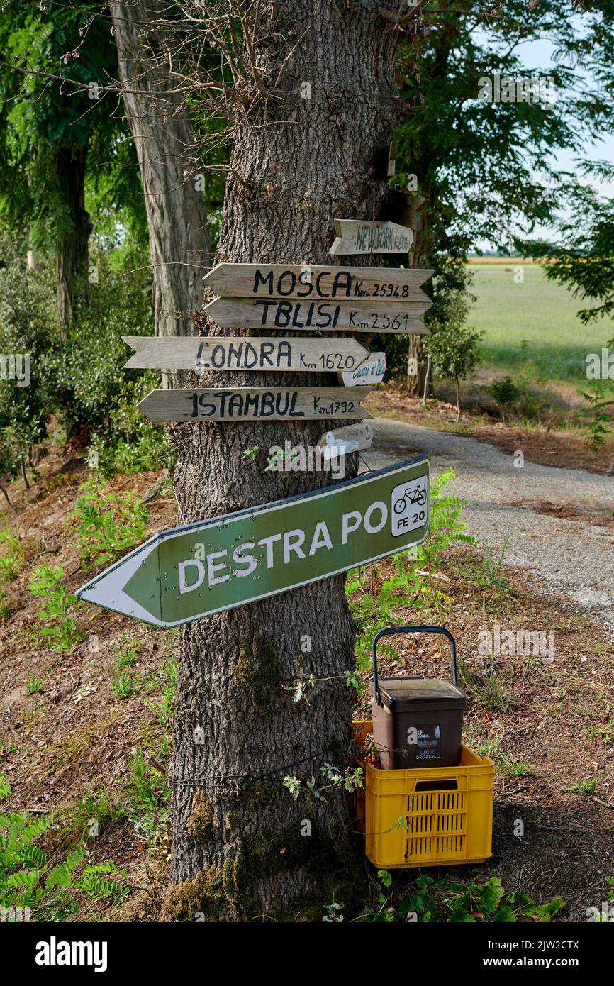 Goro (Fe), some typical signs Stock Photo - Alamy