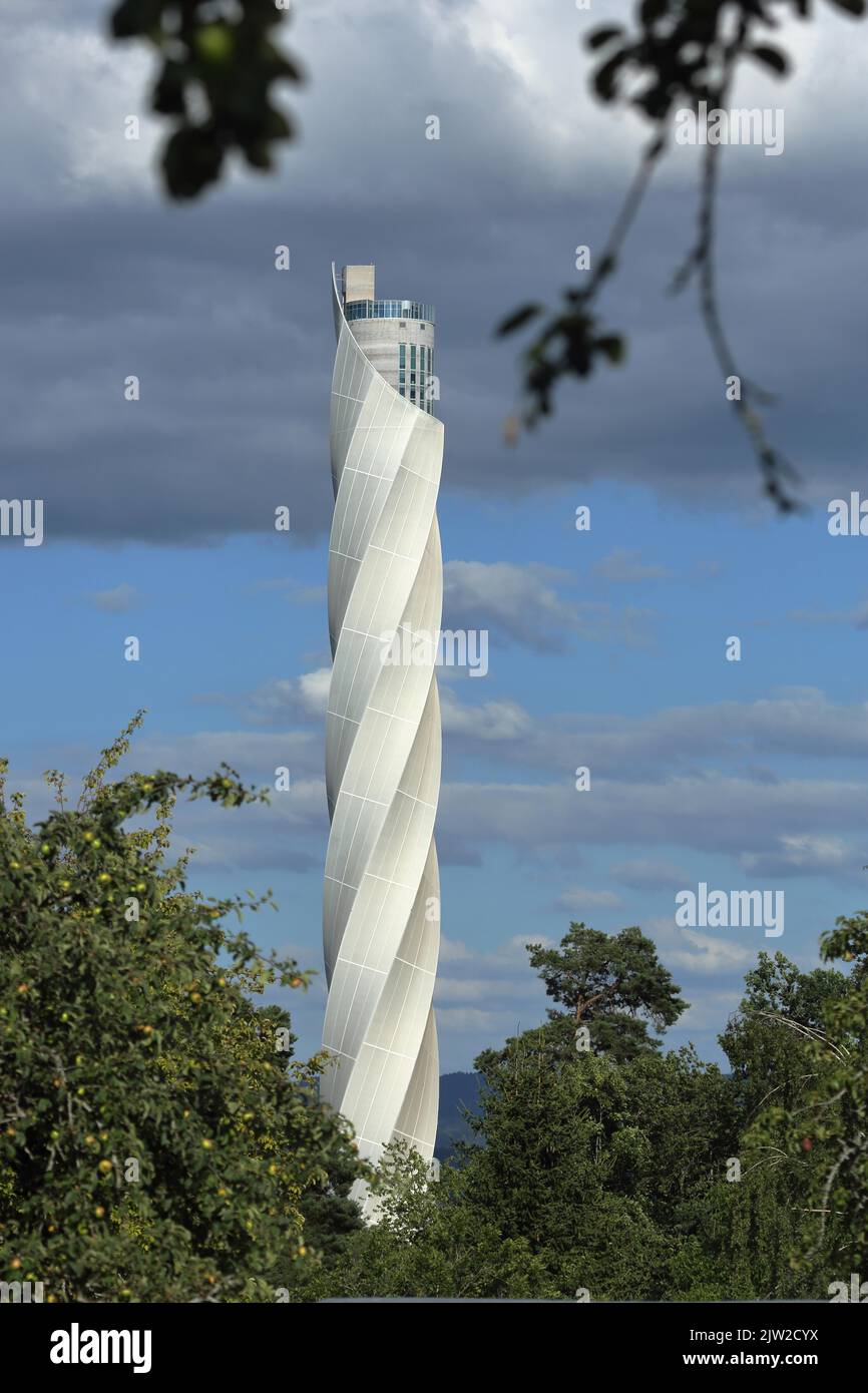 Thyssenkrupp TK Elevator test tower 242m built 2017 in Rottweil ...