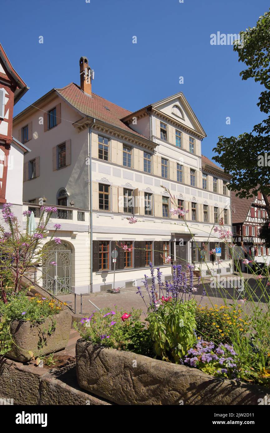 Hermann Hesse Museum in Calw, Nagoldtal, Northern Black Forest, Black ...