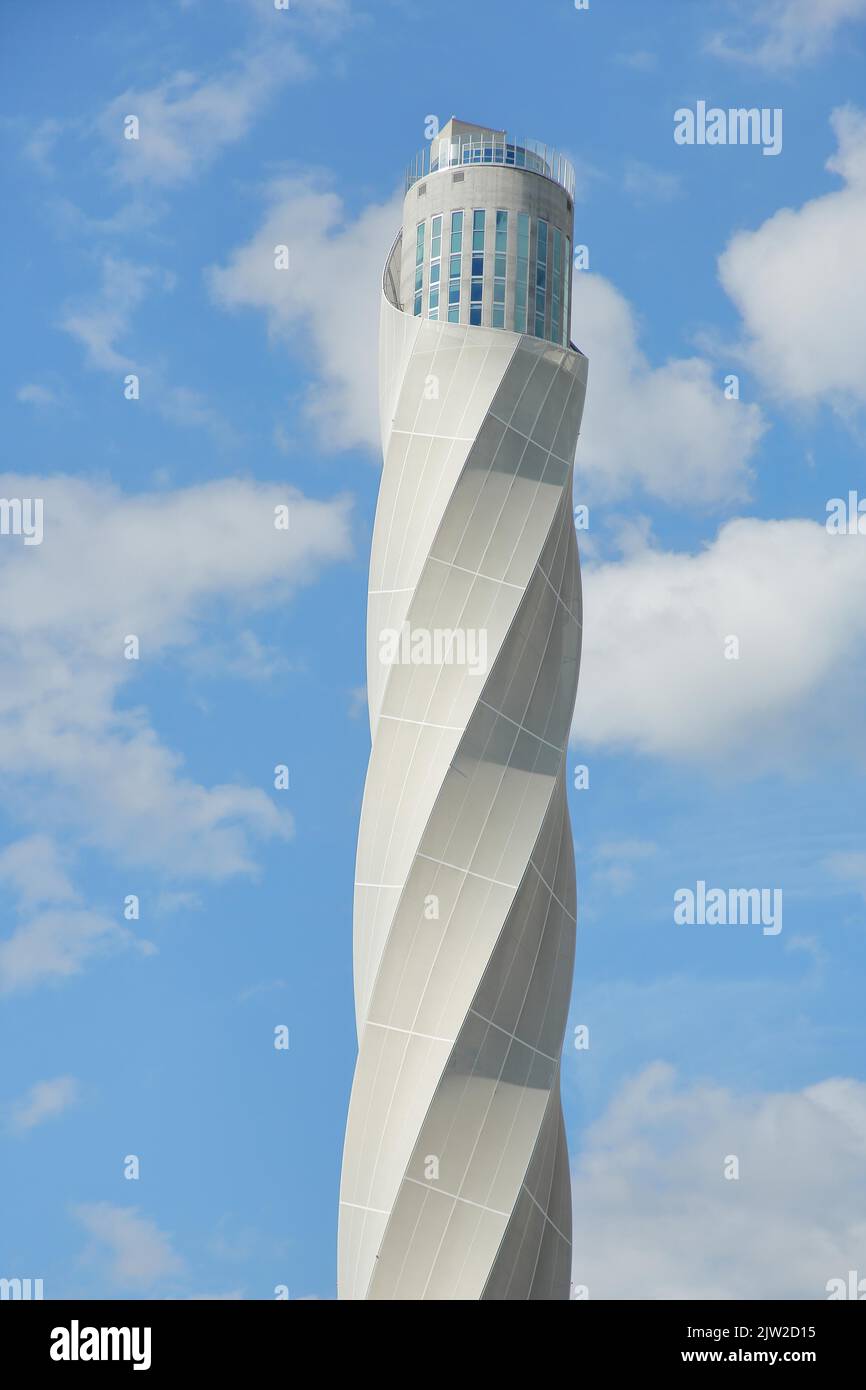 Thyssenkrupp TK Elevator test tower 242m built 2017 in Rottweil ...