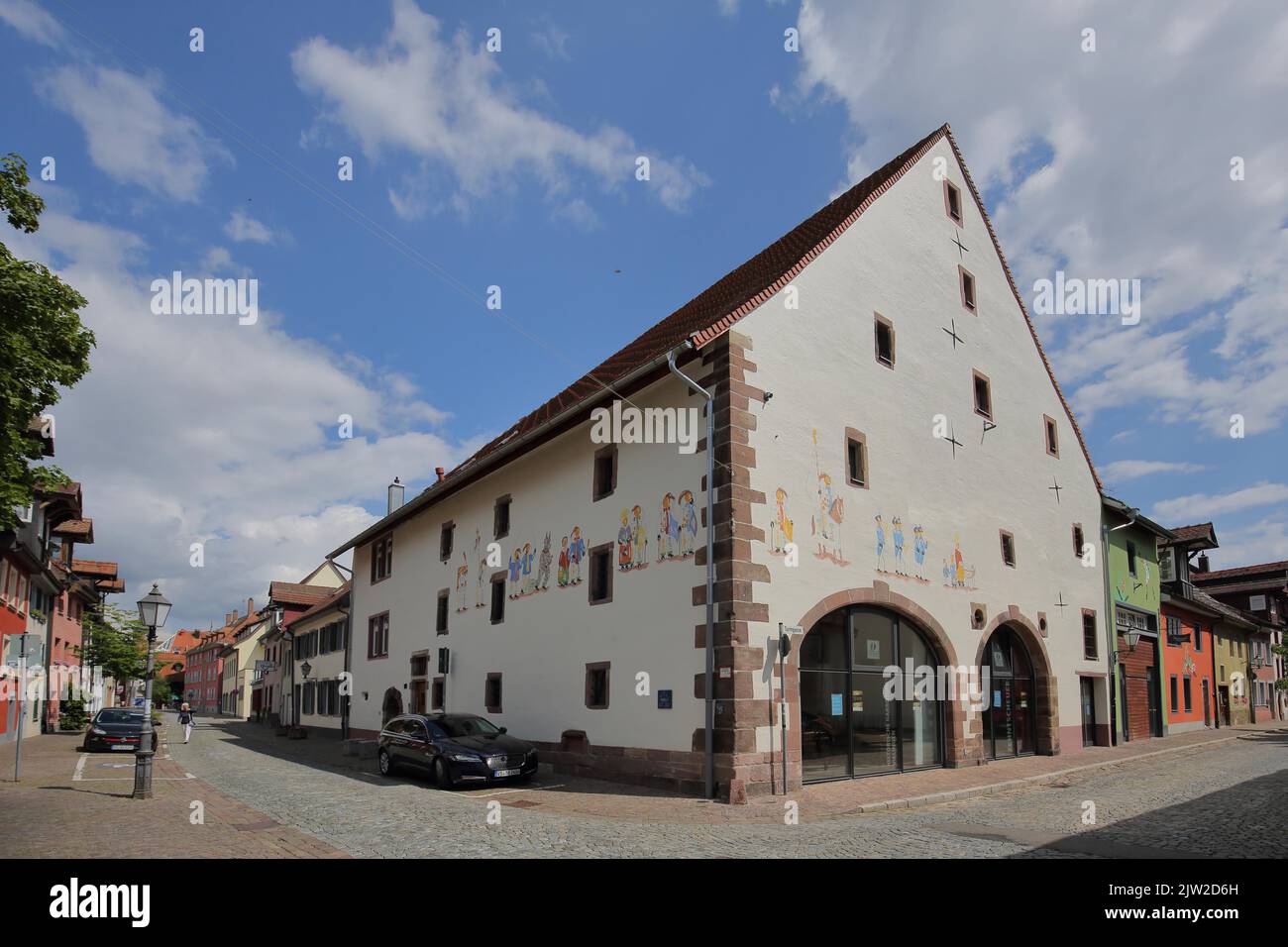 Historic tithe barn in Villingen, Villingen-Schwenningen, Southern ...