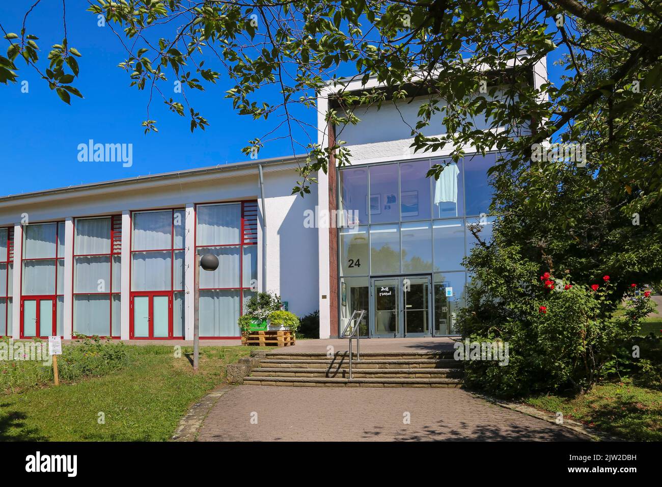 HAP Grieshaber Hall, building, modern architecture, art hall, multi ...