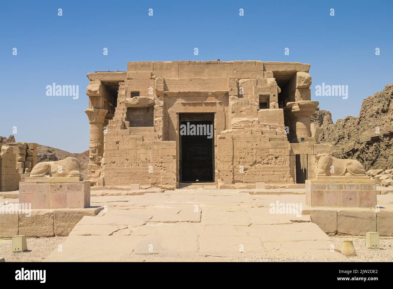 Birth Temple Mamisi of the Goddess Hathor, Temple of Hathor, Dendera ...