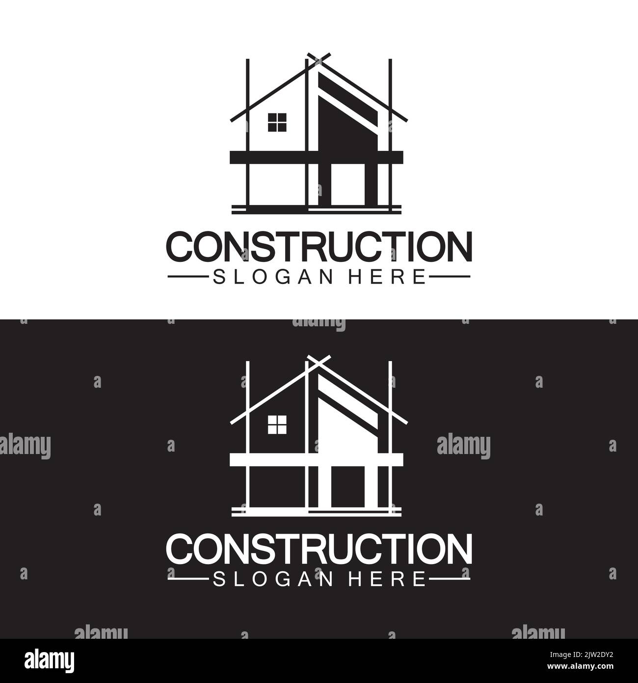 Construction, home repair, and Building Concept Logo Design, Home ...