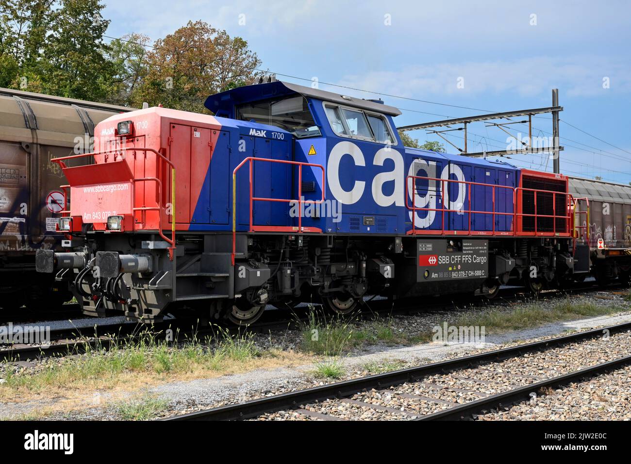 SBB Locomotive Cargo, Switzerland Stock Photo - Alamy