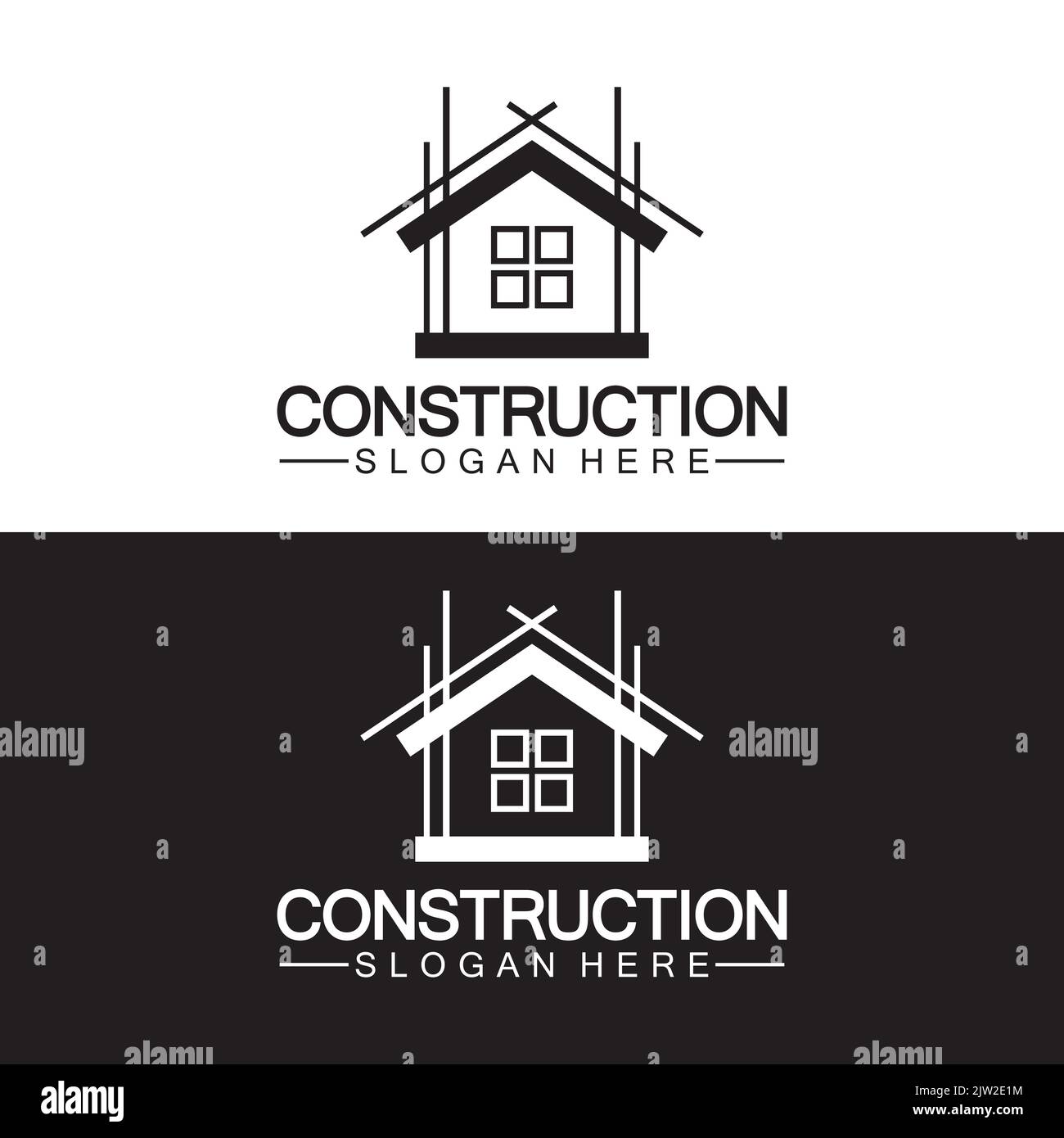 Construction, home repair, and Building Concept Logo Design, Home ...